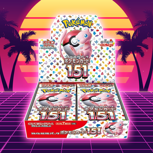 151 Booster Box [JPN] – endlessTCG's Pokemon Shop